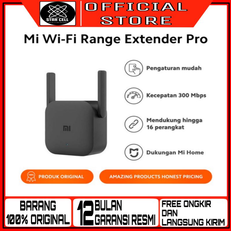 Jual Mi Wi-Fi Range Extender Pro - 2 x 2 Antena Eksternal 300 Mbps ...