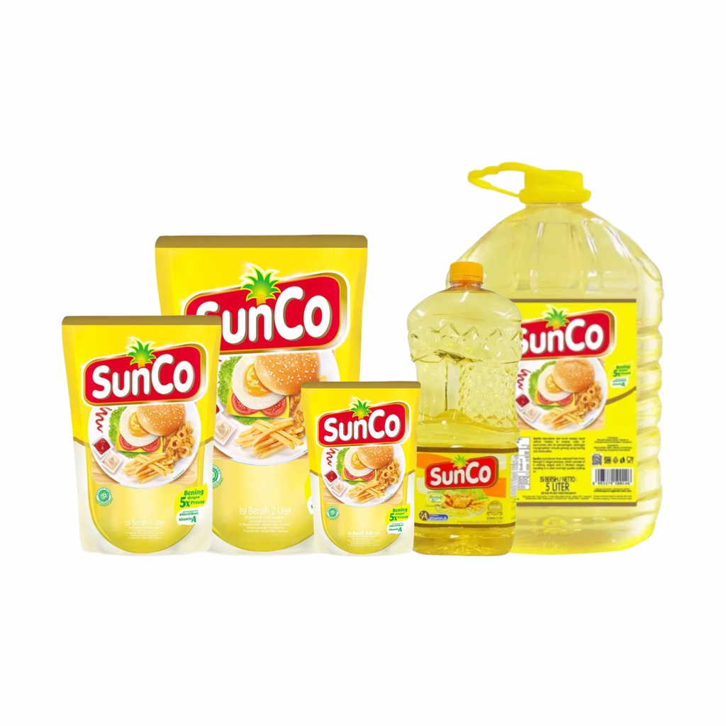 Jual Sunco Cooking Oil Minyak Goreng / Minyak Goreng / 500 ml / 1 Liter ...