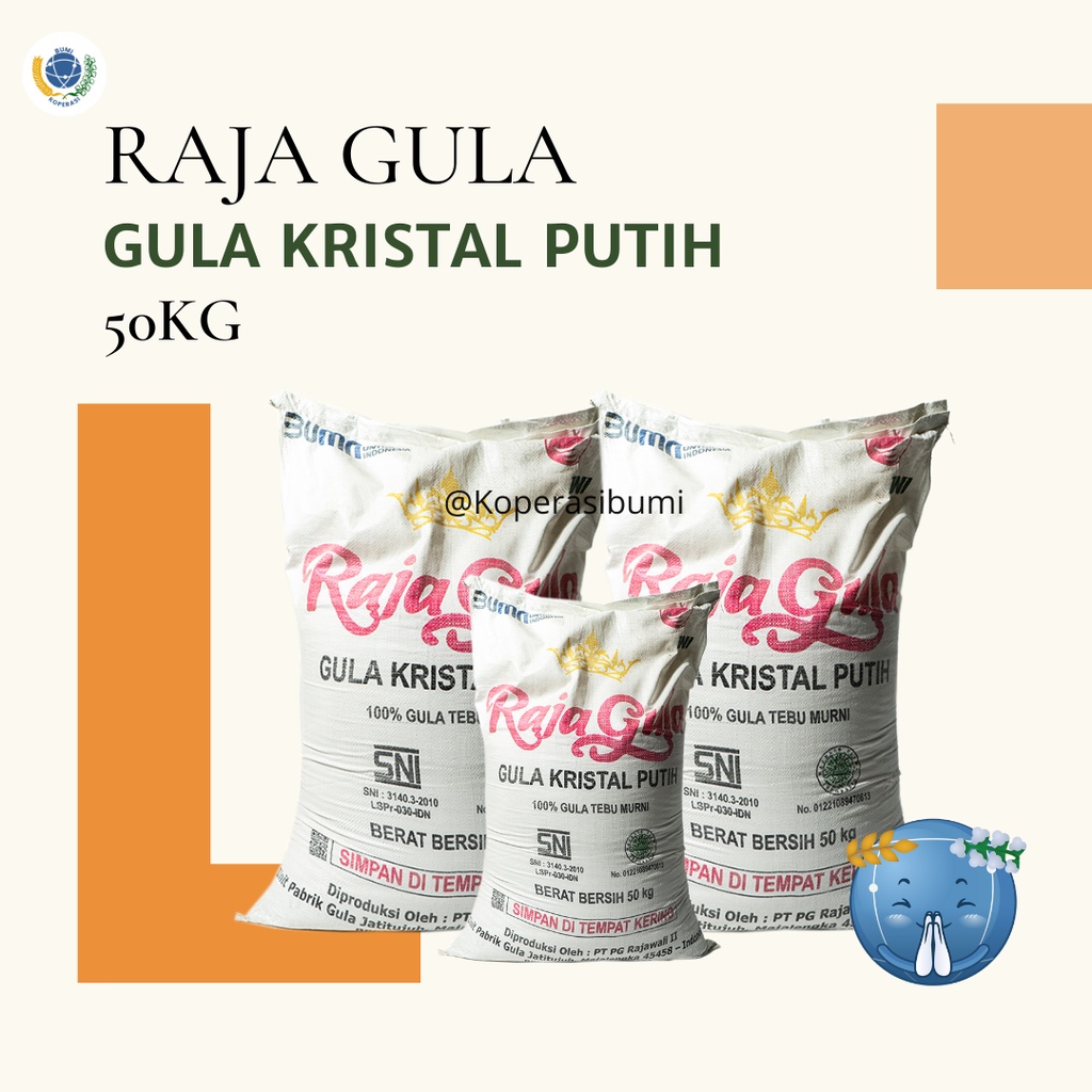 Jual Gula Pasir raja gula 50 kg | Shopee Indonesia