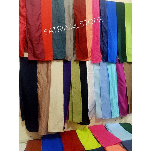 Jual SYAL ukuran 140x20cm/slendang IKat kepala ikat leher bandana/bando ...