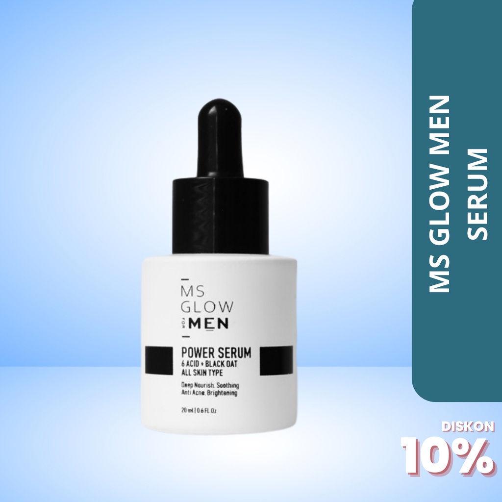 Jual MS Glow Men serum power terbaru / energy serum - MS GLOW FOR MEN ...