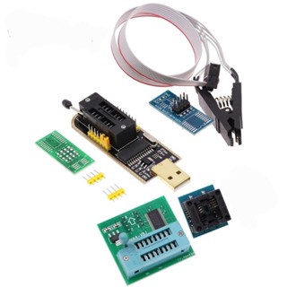 Jual Paket komplit Alat Flash bios IC CH341 CH341A USB Programmer ...
