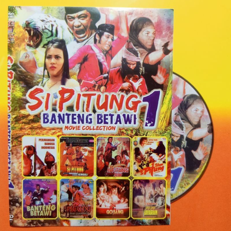 Jual KASET FILM INDONESIA JADUL KOLEKSI SI PITUNG BANTENG BETAWI VOL.1 ...