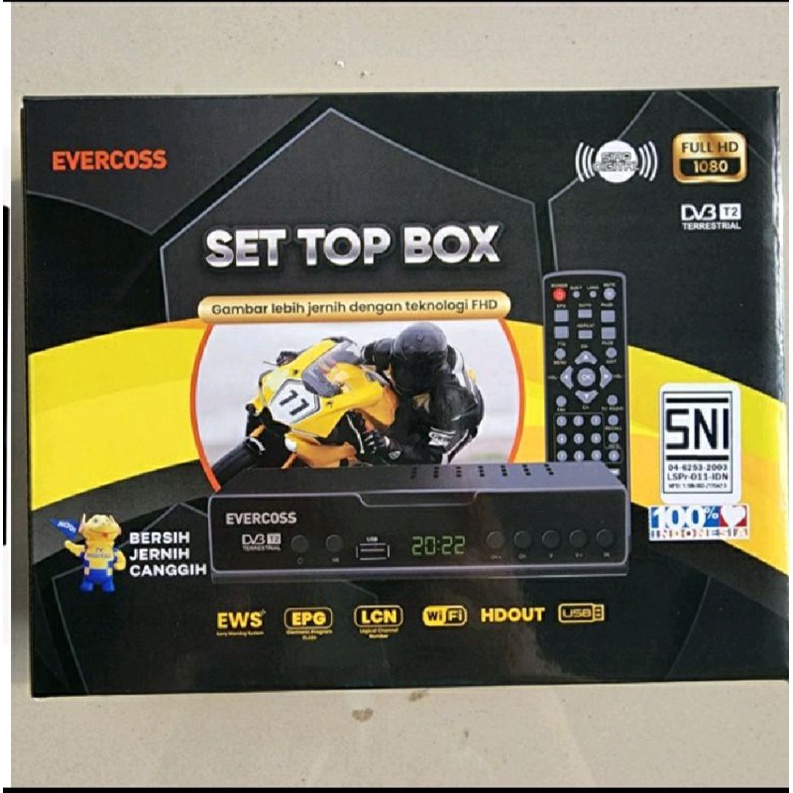 Jual set top box evercoss original STB | Shopee Indonesia