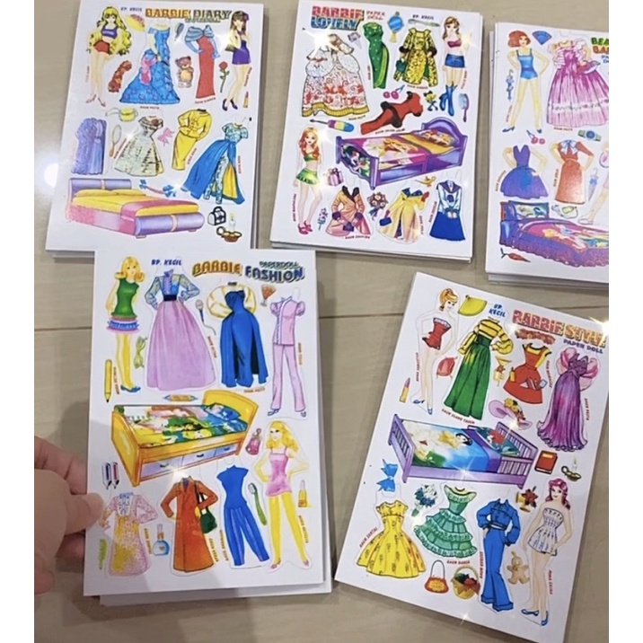 Jual mainan barbie kertas jadul | Shopee Indonesia