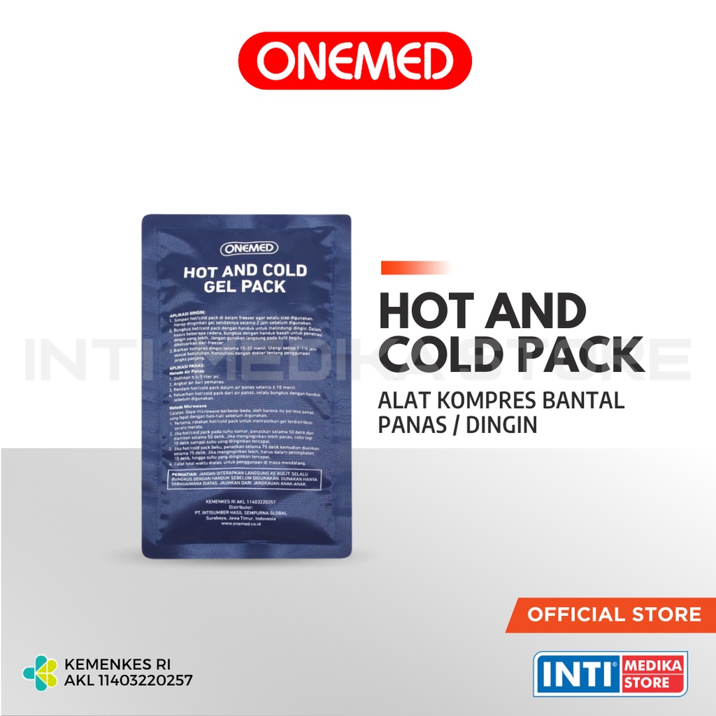 Jual ONEMED - Hot and Cold Pack | Alat Kompres Bantal Panas / Dingin ...