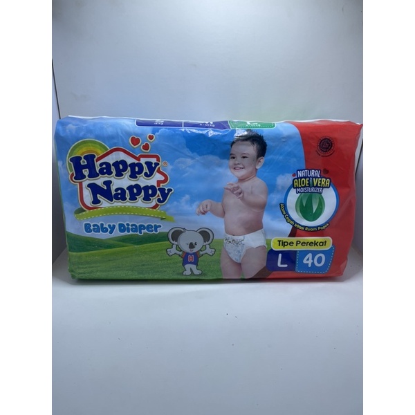Jual Happy Nappy PEREKAT NBS40/M40/L40 HAPPY NAPPY Baby Diapers Popok ...