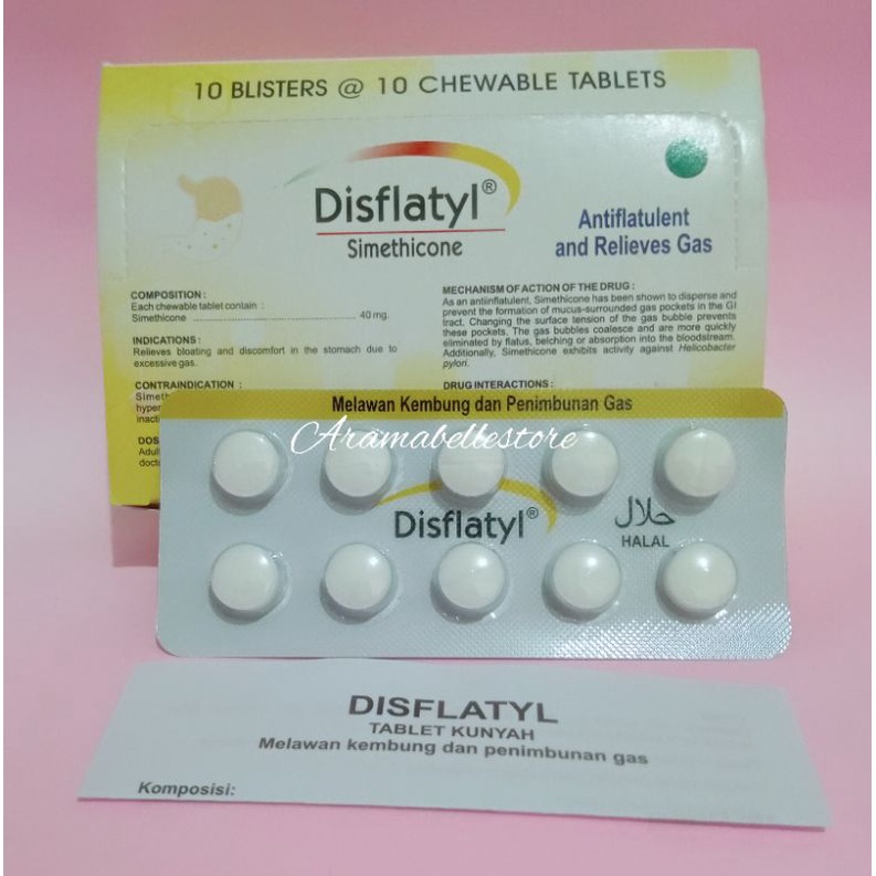 Jual DISFLATYL 40 MG 10 TABLET - Obat Sistem Pencernaan | Shopee Indonesia