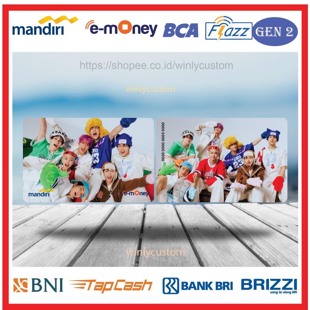 Jual KARTU EMONEY ETOLL KPOP NCT DREAM CANDY NEW EMONEY MANDIRI FLAZZ ...