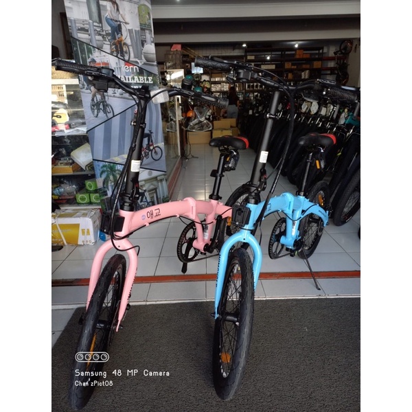 Jual Sepeda Lipat SELI FOLDING 20" WIMCYCLE ROCKET 2 AEGYO KOREAN ...