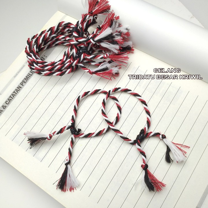 Jual Gelang Tridatu Polos asli khas Bali Premium Original Tri Datu ...