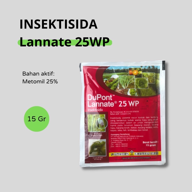 Jual Insektisida Lannate 25WP 15gr | Shopee Indonesia