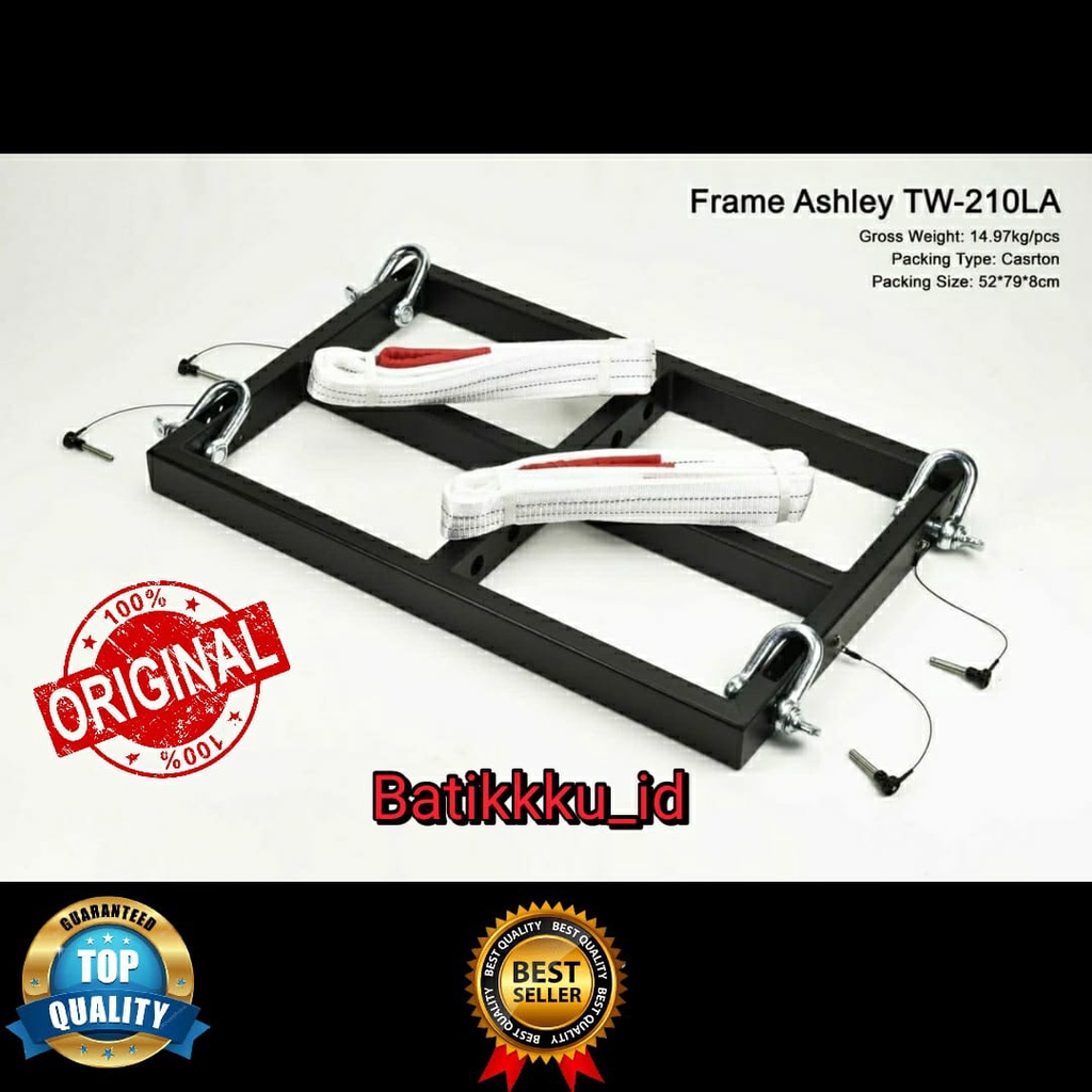Jual BRACKET FRAME FLYBAR LINE ARRAY ASHLEY TW 210 LA ORIGINAL 2 X 10 ...