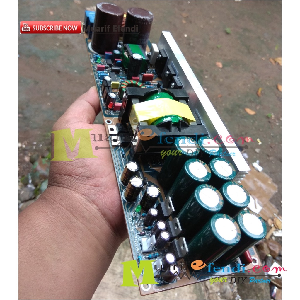 Jual KIT SMPS HALFBRIDGE FOR AUDIO OCP SOFTSTART SG3525A UC3845 LOAD REAL MAX 2000WATT VOLT ...