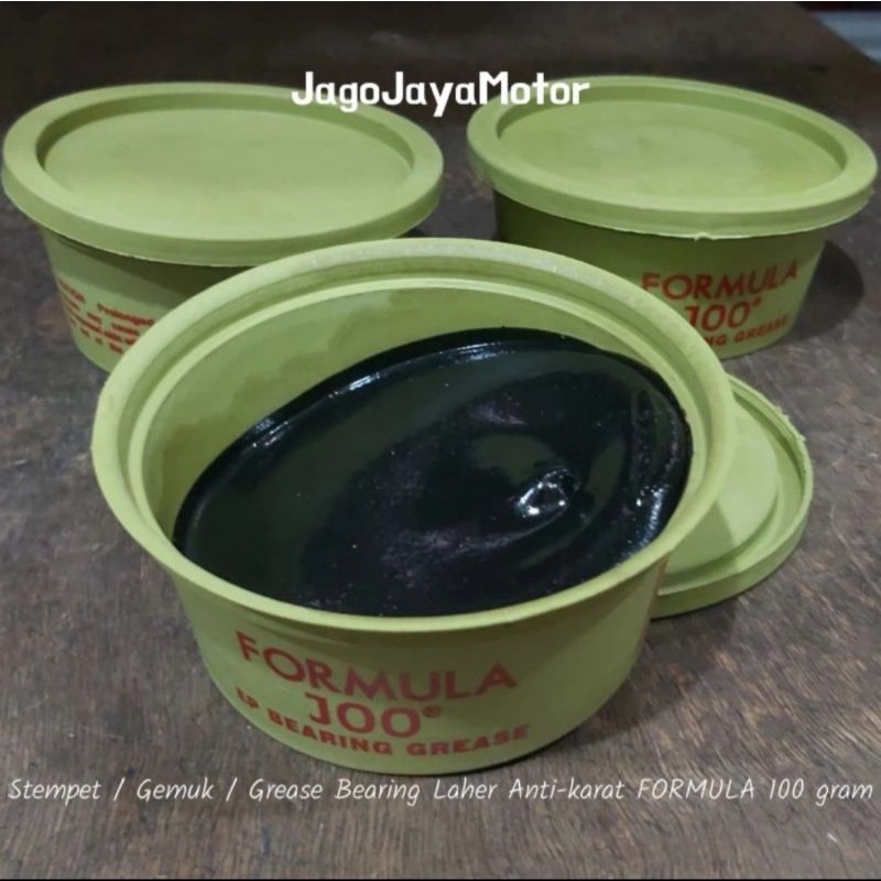 Jual Stempet / Gemuk / Grease Bearing Laher Anti-karat FORMULA 100 gram ...