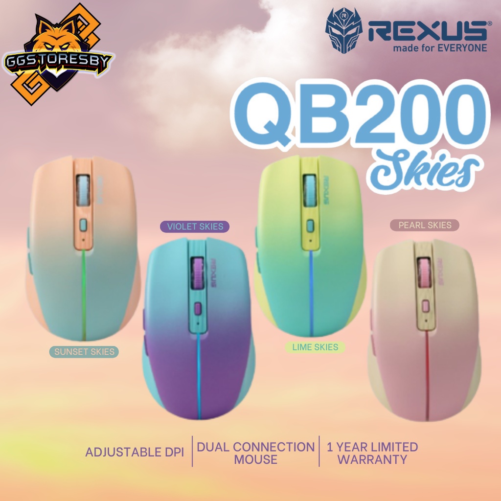 Jual REXUS QB200 WIRELESS OFFICE Mouse | Shopee Indonesia
