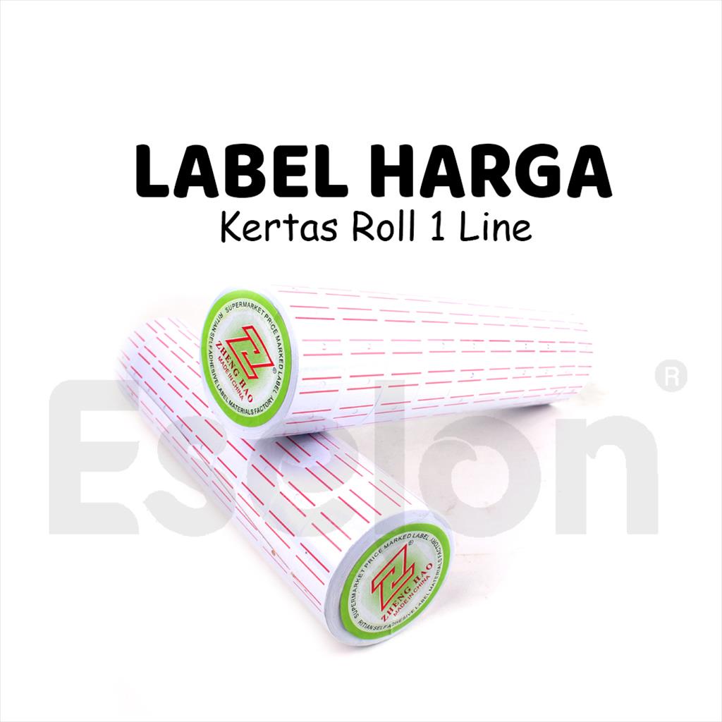 Jual 10roll Label Harga / Refill Label Roll Harga / Price Label ...