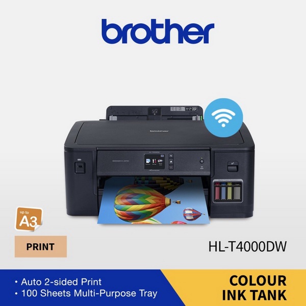 Jual Brother HL-T4000DW Printer A3 Ink Tank Duplex Wireless Print ...
