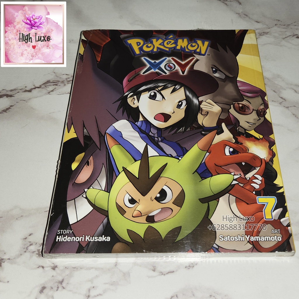 Jual Buku Komik Pokemon Pokémon XY X•Y X-Y Vol 7 English Comic Book ...