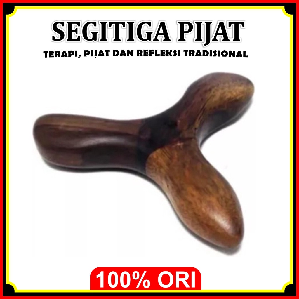 Jual Alat Pijat Tradisional Segitiga Pijat - Untuk Refleksi, Pijat, Kerokan dan Terapi | Shopee ...