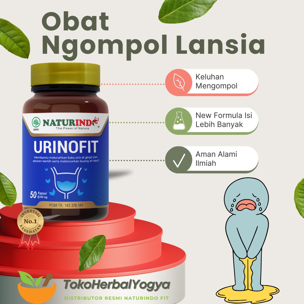 Jual Obat Ngompol Dewasa Lansia Cegah Ngompol pada Lansia Keluhan kandung Kemih Infeksi saluran ...
