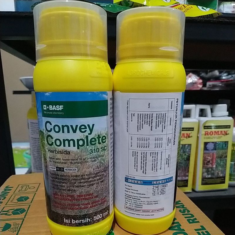Jual Convey complete 310 sc herbisida selektif jagung (500ml) | Shopee ...