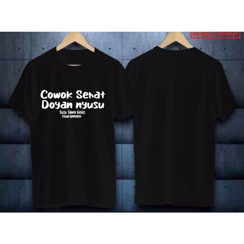 Jual KAOS PECINTA SUSU TANPA GELAS COWOK SEHAT DOYAN NYUSU//KAOS VIRAL ... Jual KAOS PECINTA SUSU TANPA GELAS COWOK SEHAT DOYAN NYUSU//KAOS VIRAL ...