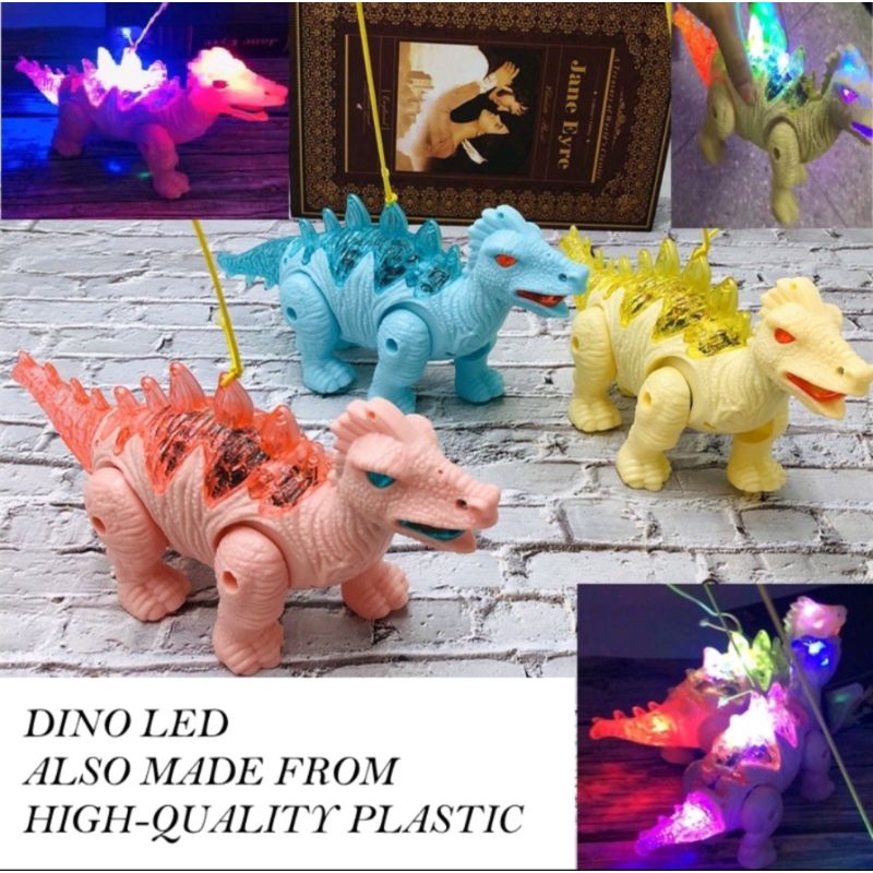 Jual mainan dinosaurus gerak jalan,dino LED,dinosaurus walking electric ...