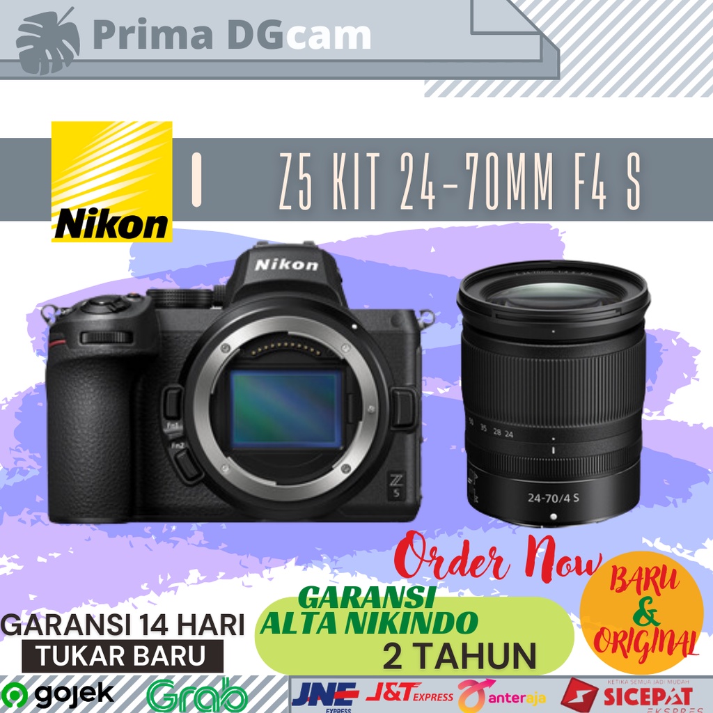 Jual Nikon Z5 kit 24-70mm f4 Mirrorless Digital Camera | Shopee Indonesia