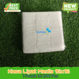 Jual Kasa Lipat Medis Perban Plester Kain Pembalut Luka Isi 200 Pcs ...