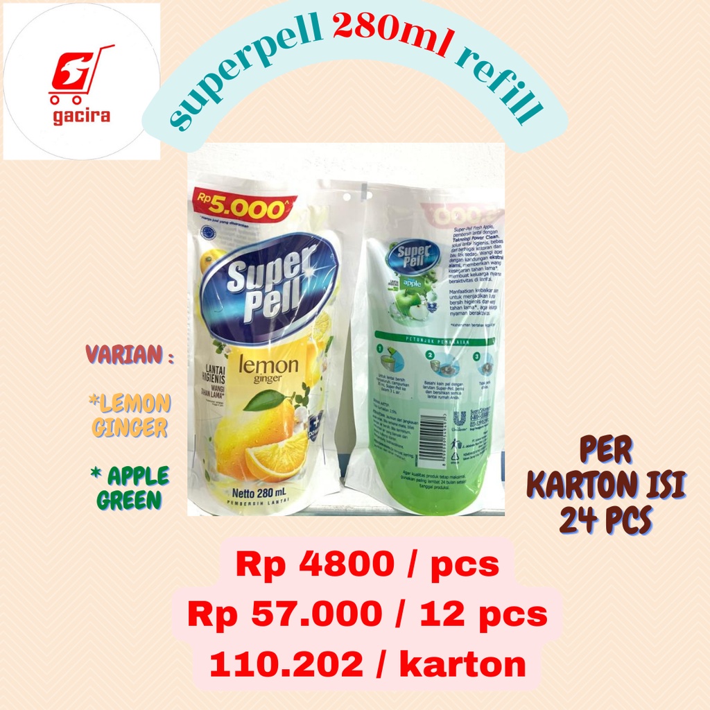 Jual superpell 280ml | Shopee Indonesia