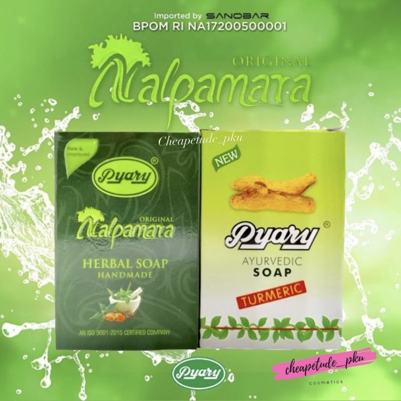 Jual ORIGINAL SABUN NALPAMARA PYARY ARAB TURMERIC BPOM | Shopee Indonesia