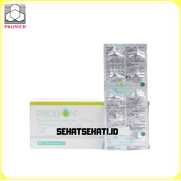 Jual vitamin probion tablet per box original produk promed rahardjo ...