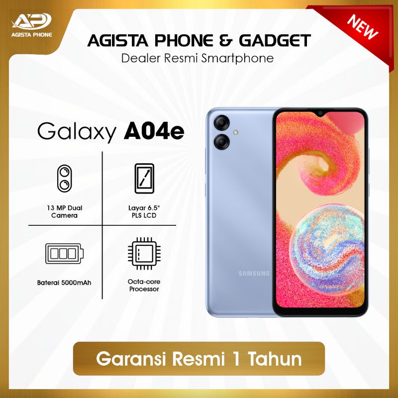 Jual SAMSUNG GALAXY A04E 3/32 GARANSI RESMI INDONESIA | Shopee Indonesia