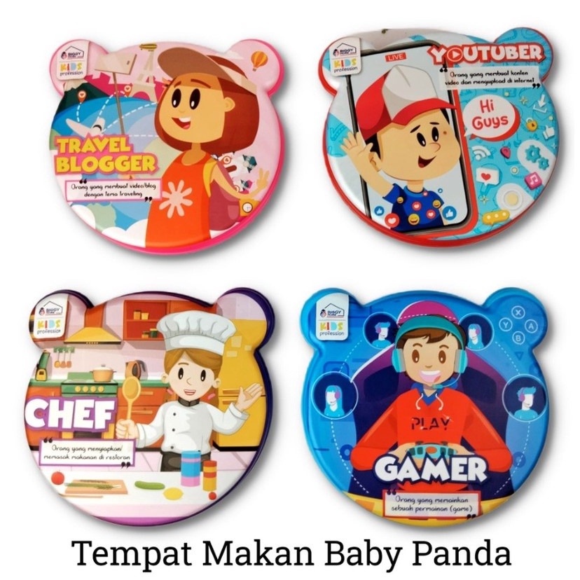 Jual BIGGY LUNCH BOX BABY PANDA TEMPAT BEKAL MAKAN ANAK / LUNCHBOX ...
