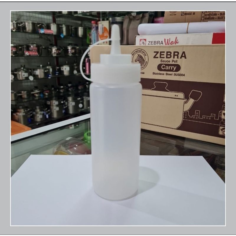 Jual BOT-OZ12 Plastic Dressing Bottle 12OZ, Botol Saus Plastik 360ml ...