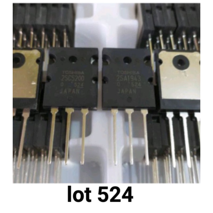 Jual TRANSISTOR TOSHIBA A 1943 / C 5200 LOT 524 ORIGINAL JAPAN | Shopee ...