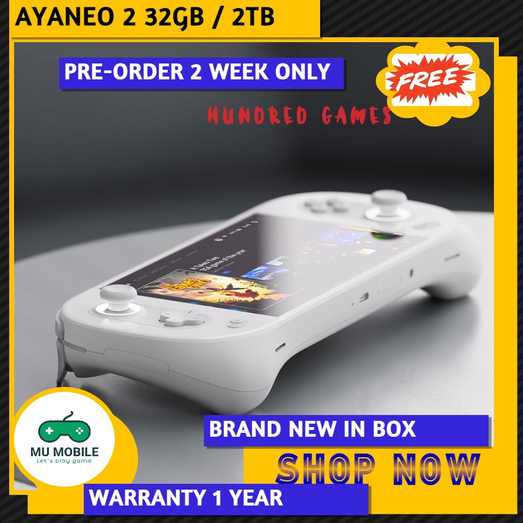 Jual Brand New AYANEO 2 WINDOWS HANDHELD CONSOLE GAMING PC (Not ...