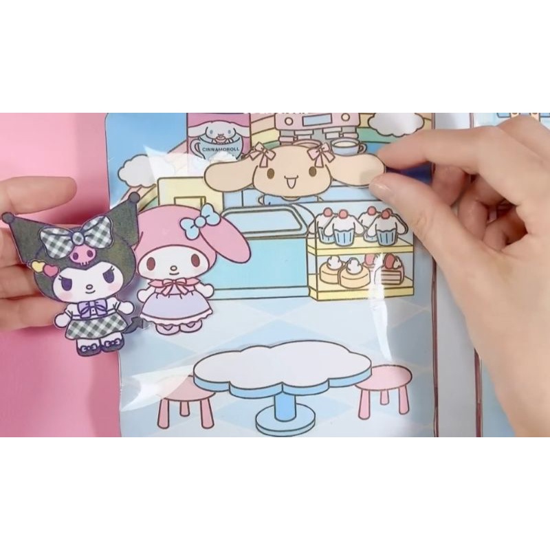 Jual Squishy book cinnamonroll and friend / boneka kertas viral ...