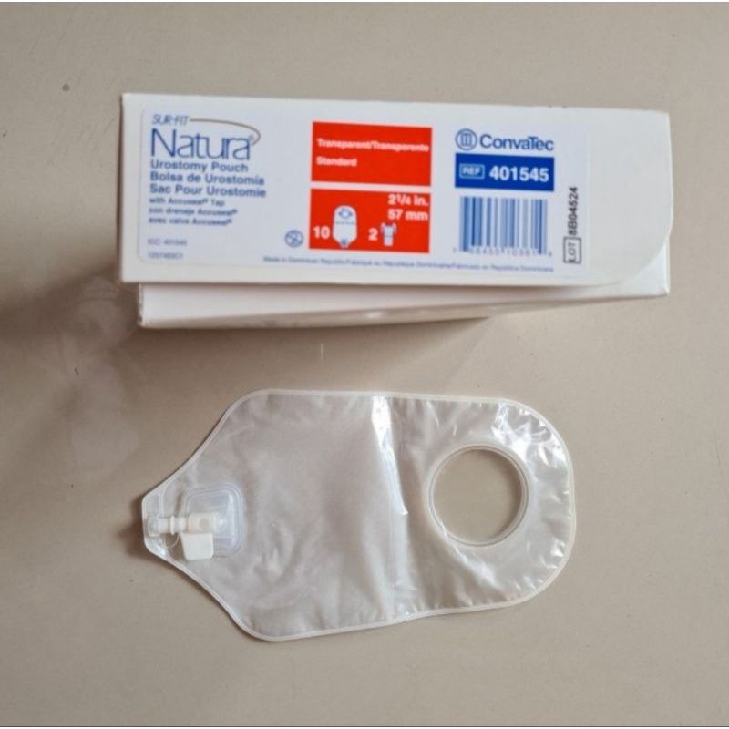 Jual Convatec Surfit Natura Urostomy Pouch Transparant 57mm #401545 ...