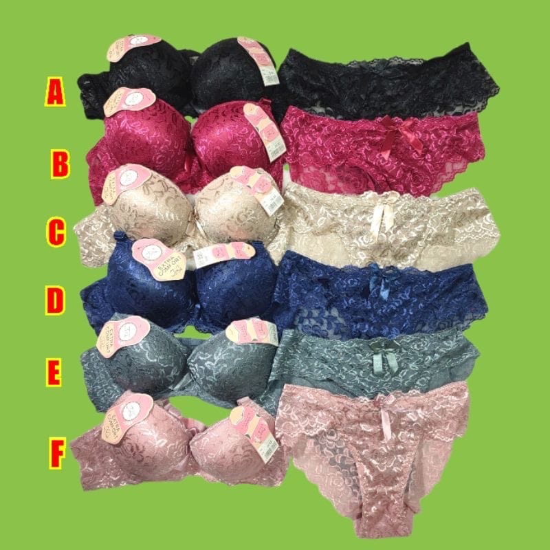 Jual BH SET || BRA + CD IMPORT MODEL 9 | Shopee Indonesia