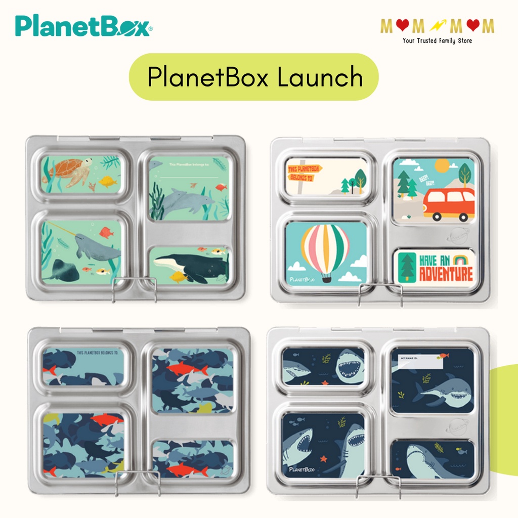 Jual PlanetBox Launch Lunch Box - Kotak Makan Stainless Planet Box ...