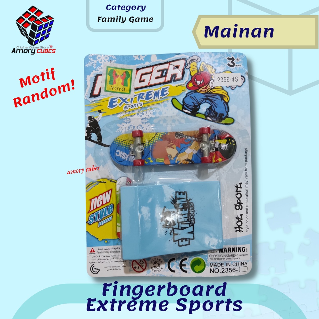 Jual Mainan Tangan Fingerboard Skateboard untuk Jari ( EXTREME SPORTS ...