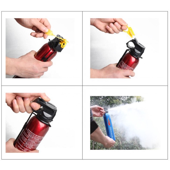 Jual Pemadam Api Tabung APAR Dry Powder Mini Mobil Dapur Flamebeater ...