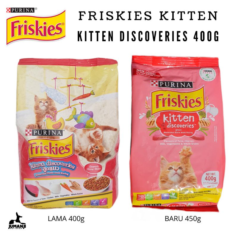 Jual Friskies Kitten Discoveries 400gr - Makanan Anak Kucing Frieskies ...