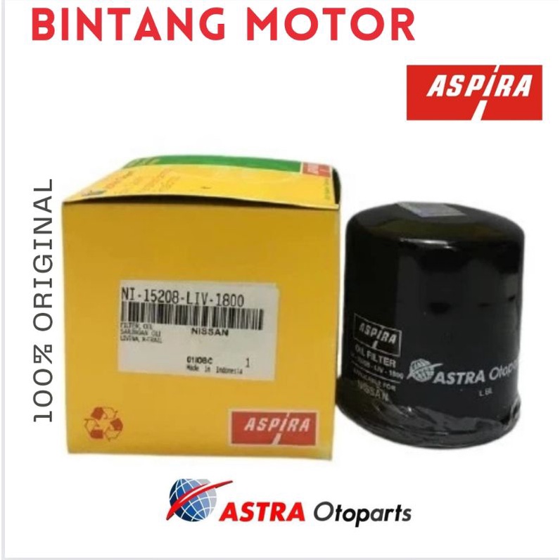 Jual Filter Oli Grand Livina Teana Serena Xtrail Juke Evalia Aspira ...
