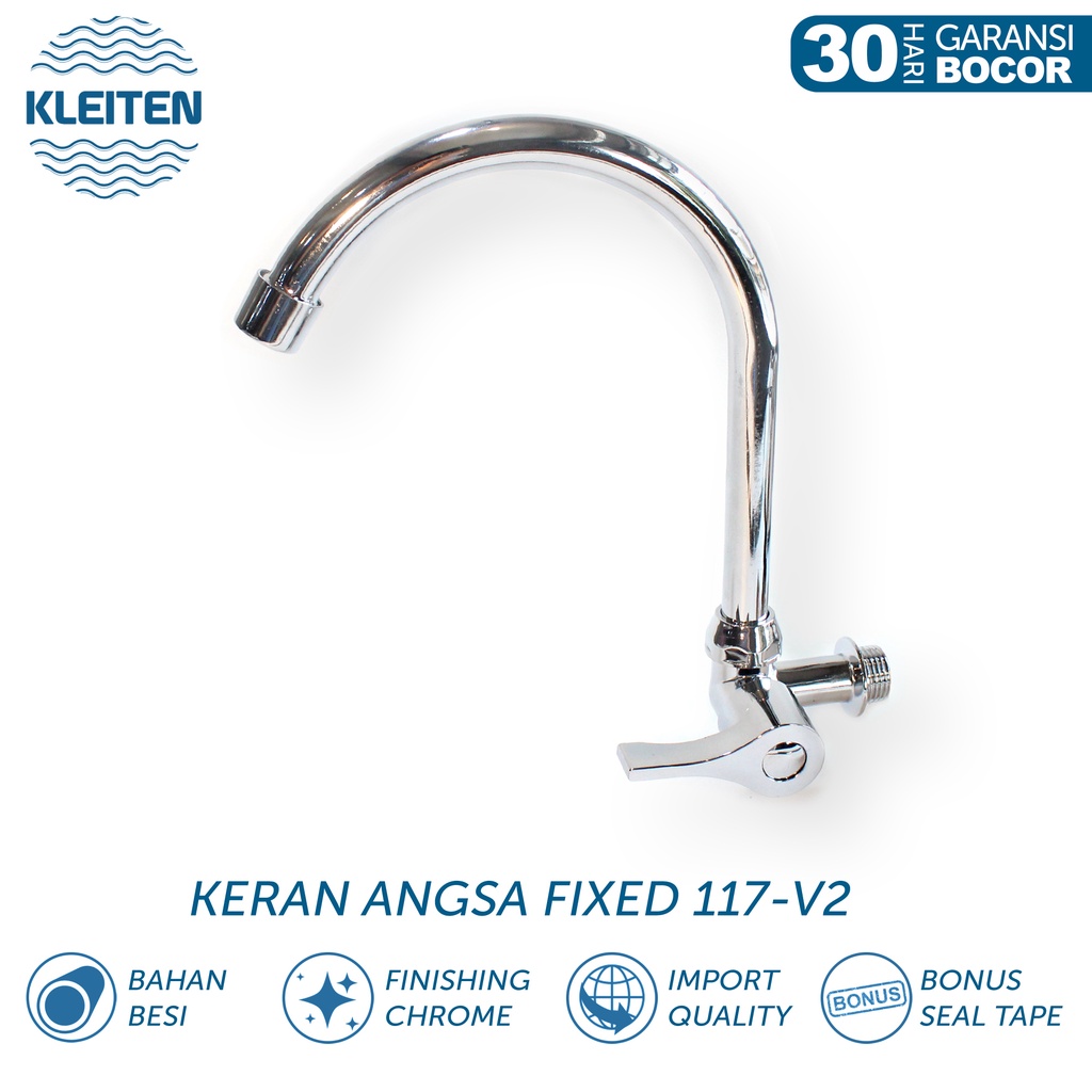 Jual KLEITEN 117V2 Kran Angsa Murah - Keran Angsa - Keran Dapur Cuci ...