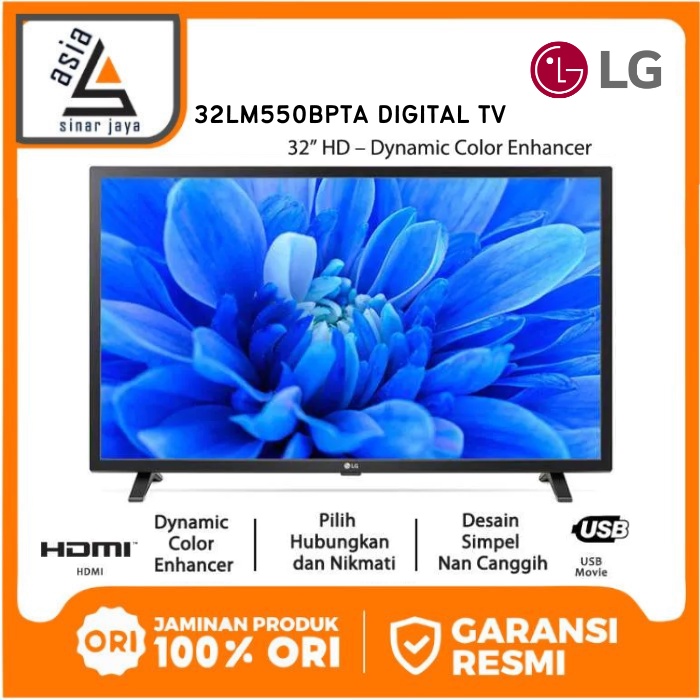 Jual LG TV Digital 32 Inch 32LM550 Dynamic Enhance Color TV 32 Inch ...