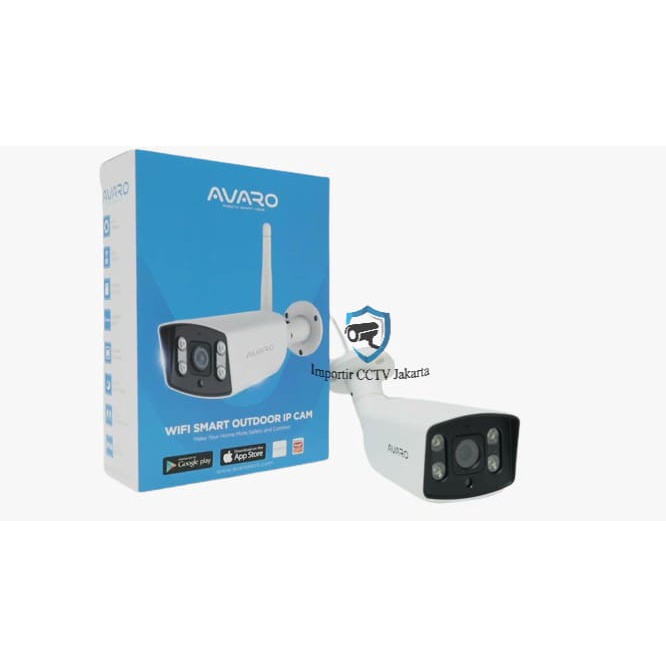 Jual AVARO Smart CCTV WIFI IP Camera CCTV Outdoor 4MP PTZ Color Nightvision | Shopee Indonesia