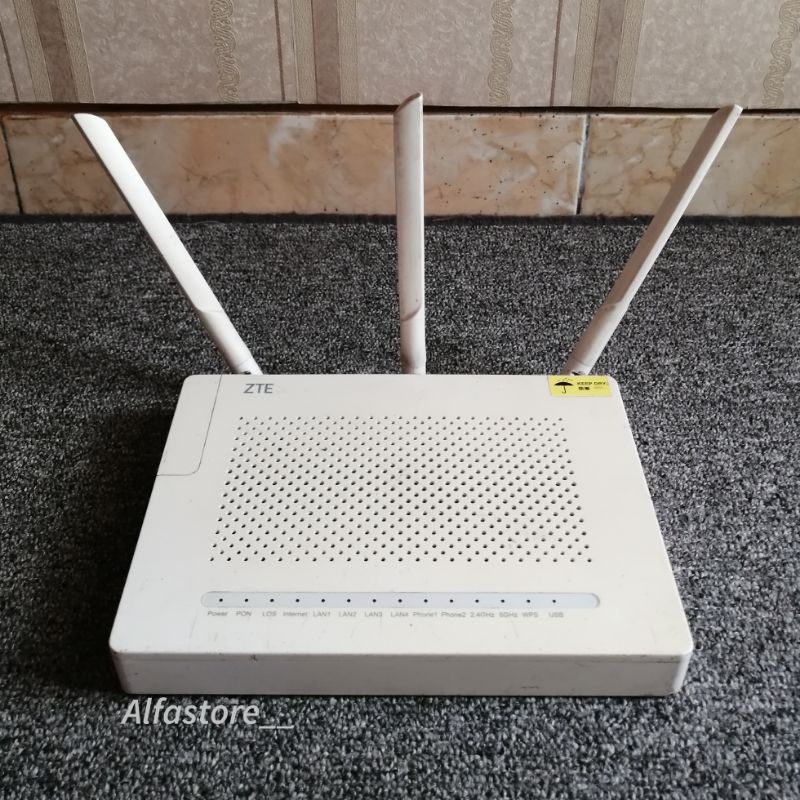 Jual Router Modem ONT GPON ZTE F670 Premium Antena 3 | Shopee Indonesia